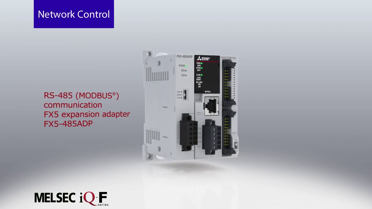 MELSEC iQ F Network Control - YouTube