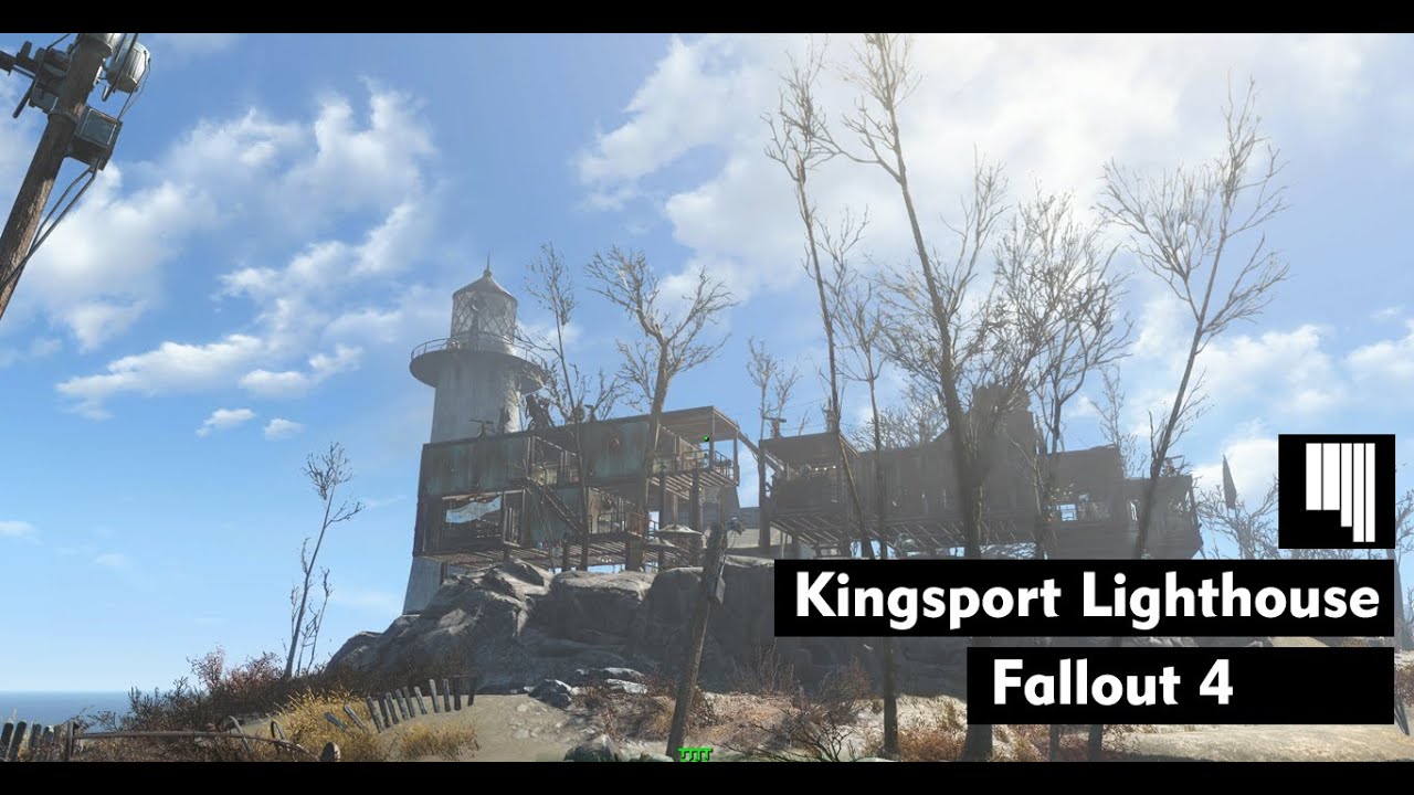 Fallout 4 - Kingsport Lighthouse Tour - No Mods - YouTube