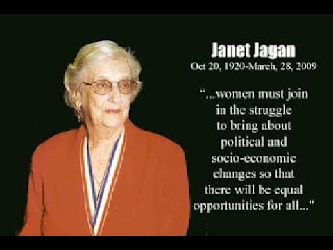 The life and legacy of Janet Jagan O.E - YouTube