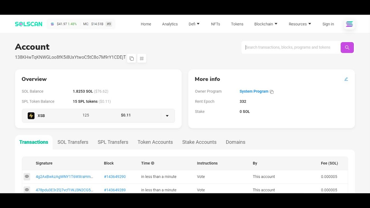 A Beginners Guide on How to Use Solscan to Analyze and Find Memecoin ...