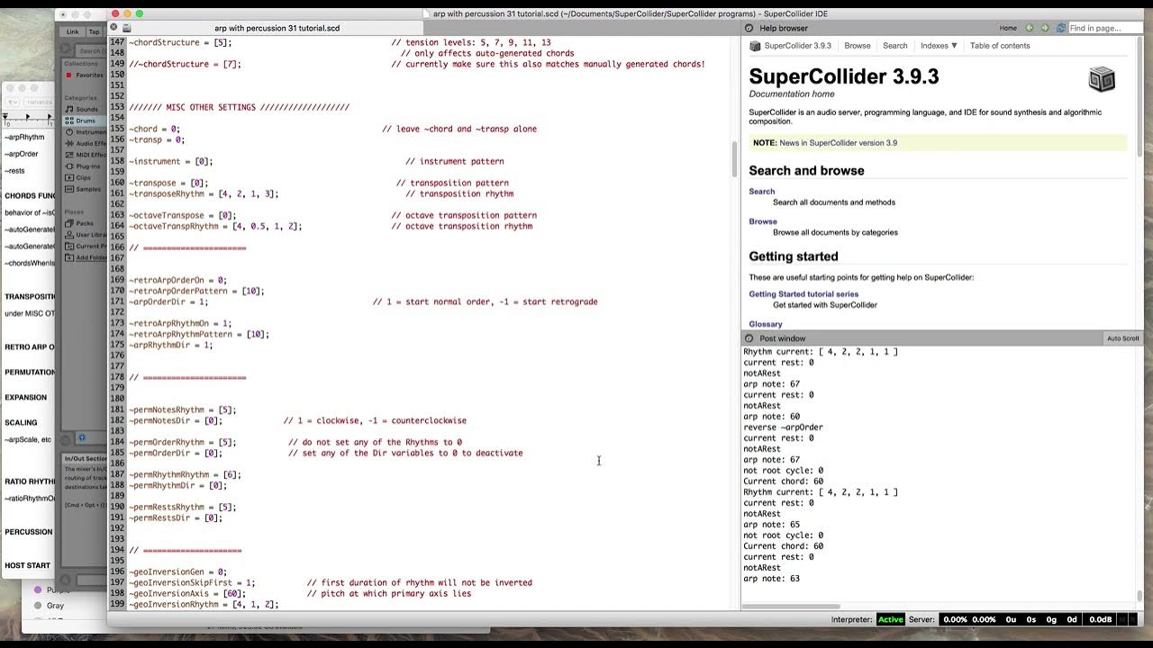 Schillinger Generative Music in SuperCollider - Tutorial pt.9 - Retrograde Patterns - YouTube