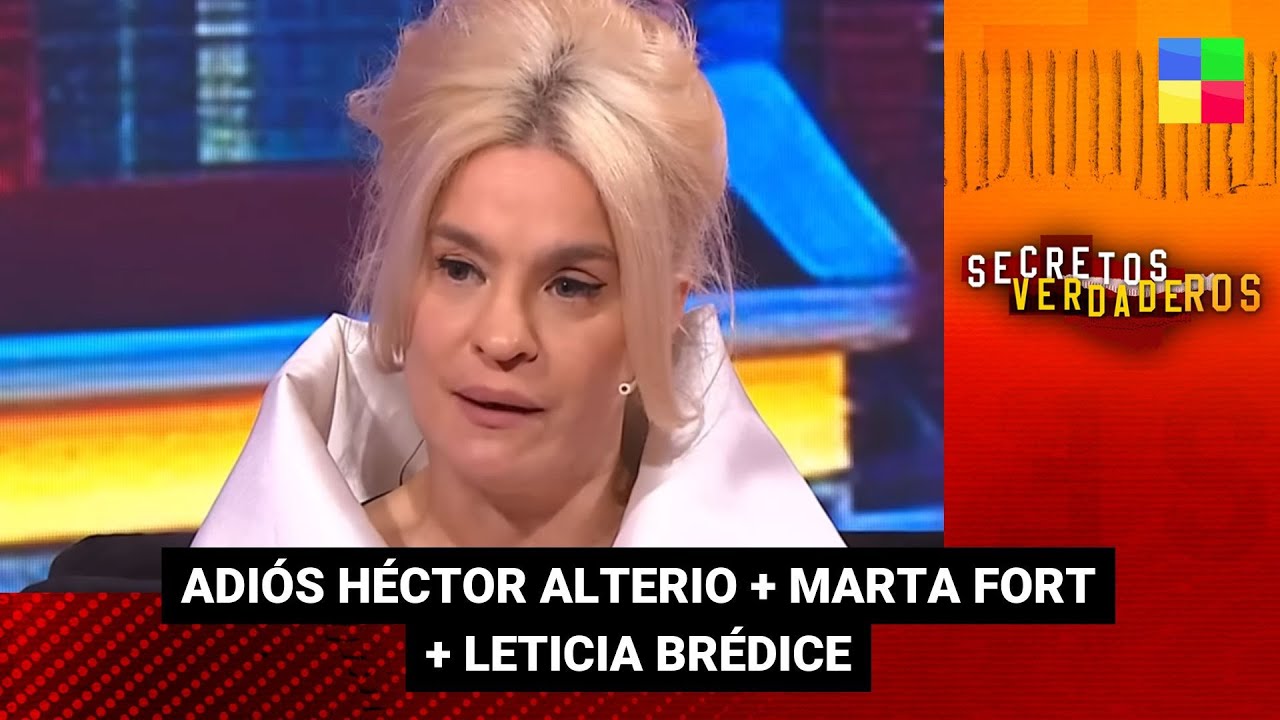 Adiós Héctor Alterio + Marta Fort + Leticia Brédice #SecretosVerdaderos ...