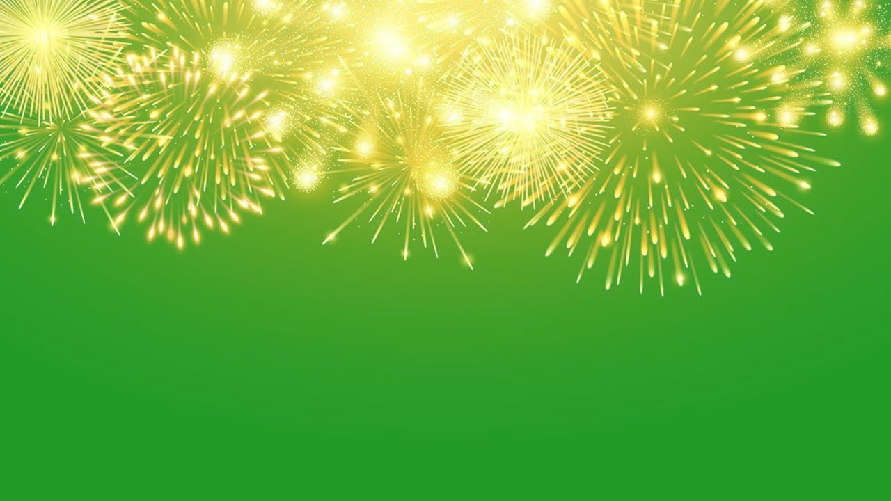 Fireworks green screen video | Crackers chroma key effects - YouTube