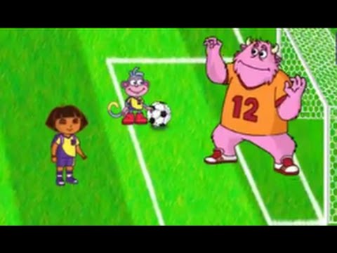Dora the Explorer's Super Soccer Showdown Children's Game! Gameplay ...