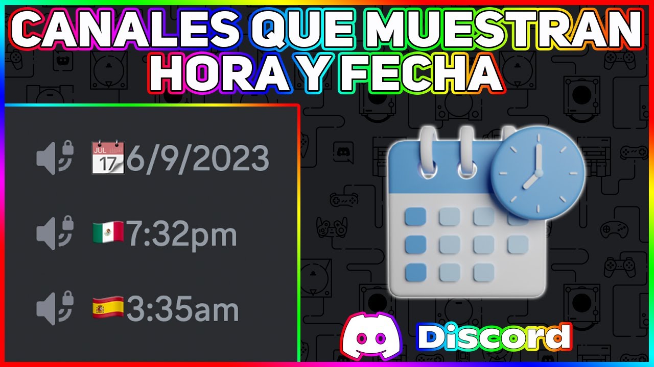 Cómo Poner La Hora En Discord 📆 ⏰ - YouTube