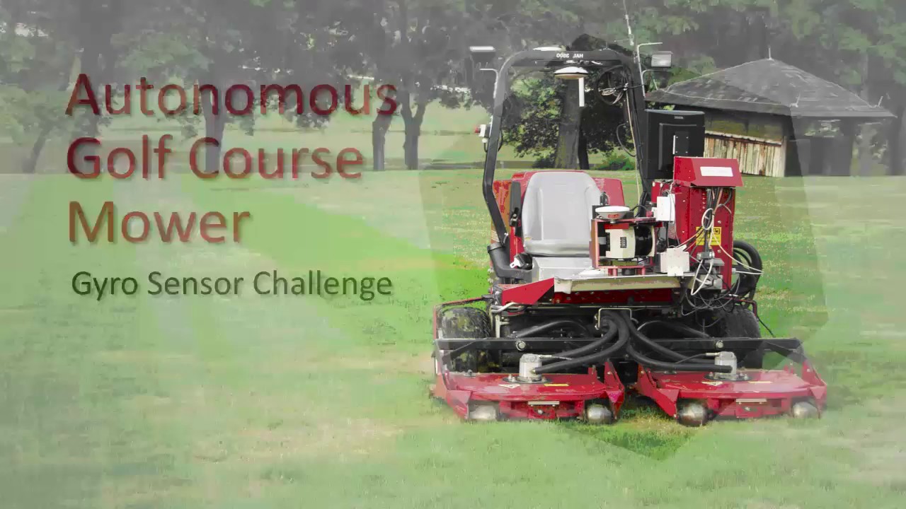 Autonomous Golf Course Mower - YouTube