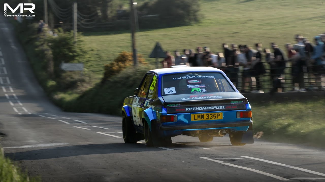 MANX RALLY 2024 - BLISTERINGLY FAST STAGES! (Day 1) - YouTube