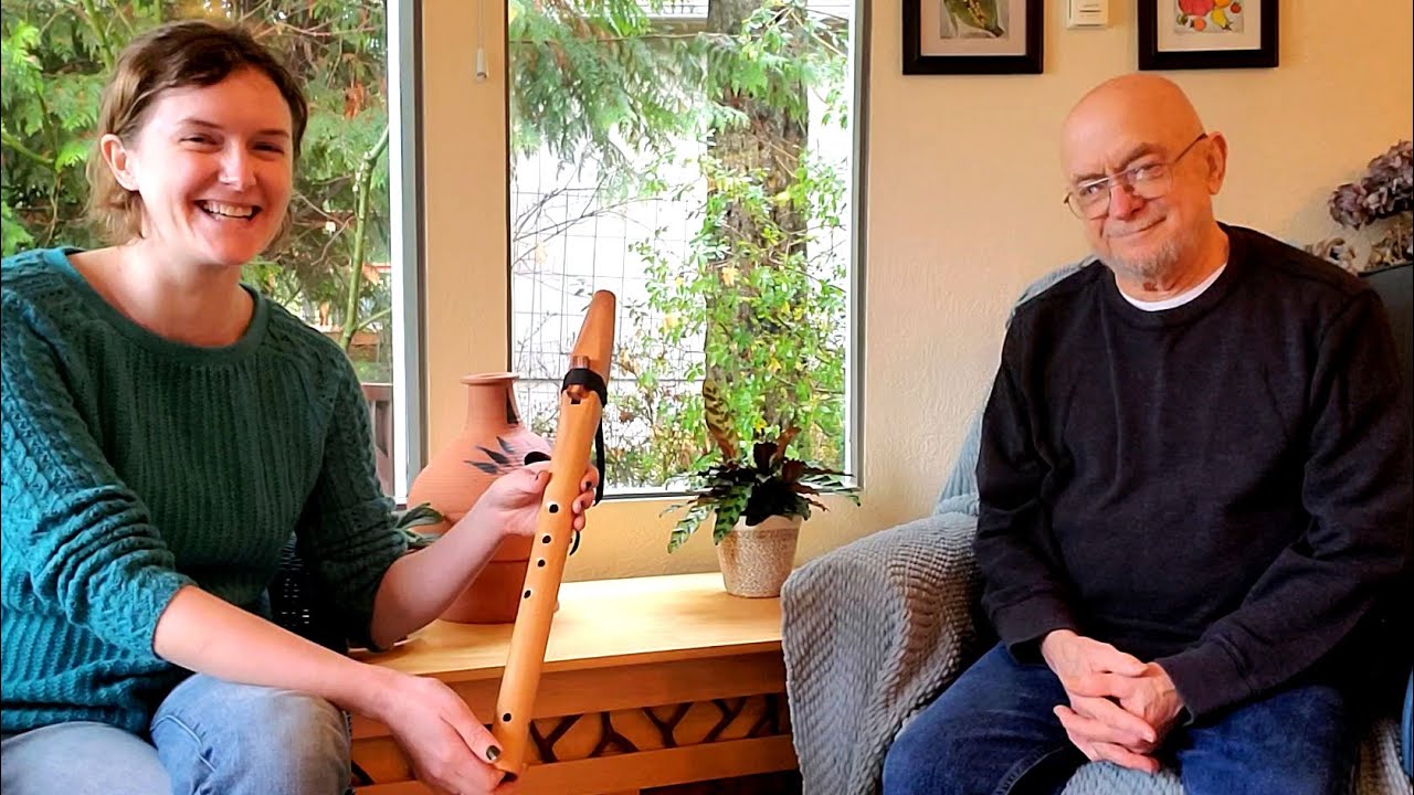 New One Handed Native American Style Flute by Stellar Flutes - YouTube