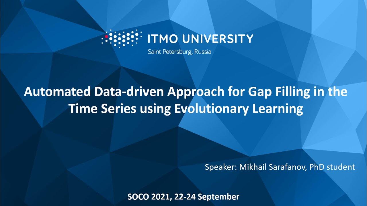 Automated Data-driven Approach for Gap Filling in the Time Series using Evolutionary Learning ...