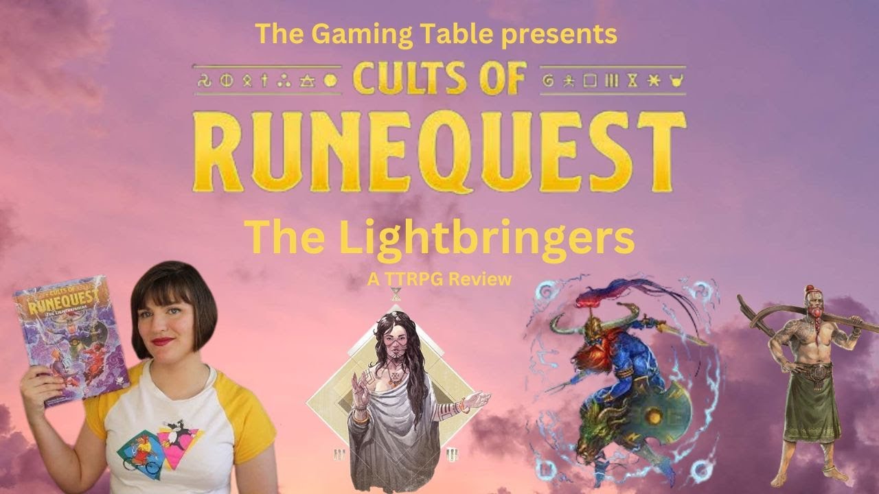 Cults of RuneQuest: The Lightbringers Reviews - YouTube