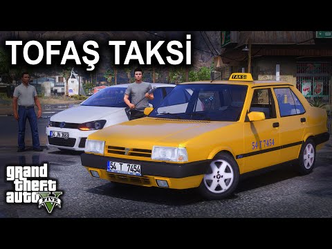 KÖYDE TAKSİCİLİK - CAMDAN UÇTUM ! - GTA 5 TAKSİCİ MODU - GERÇEK HAYAT