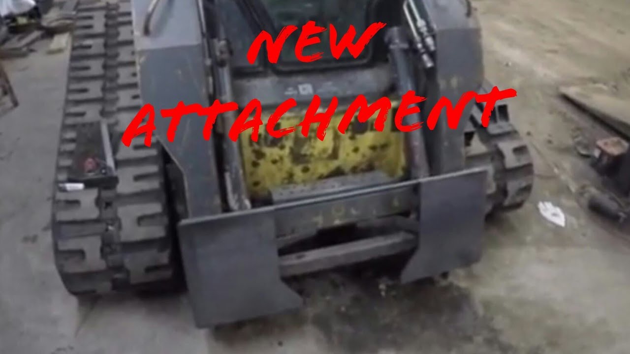 Building a New Skid Steer Attachment - YouTube