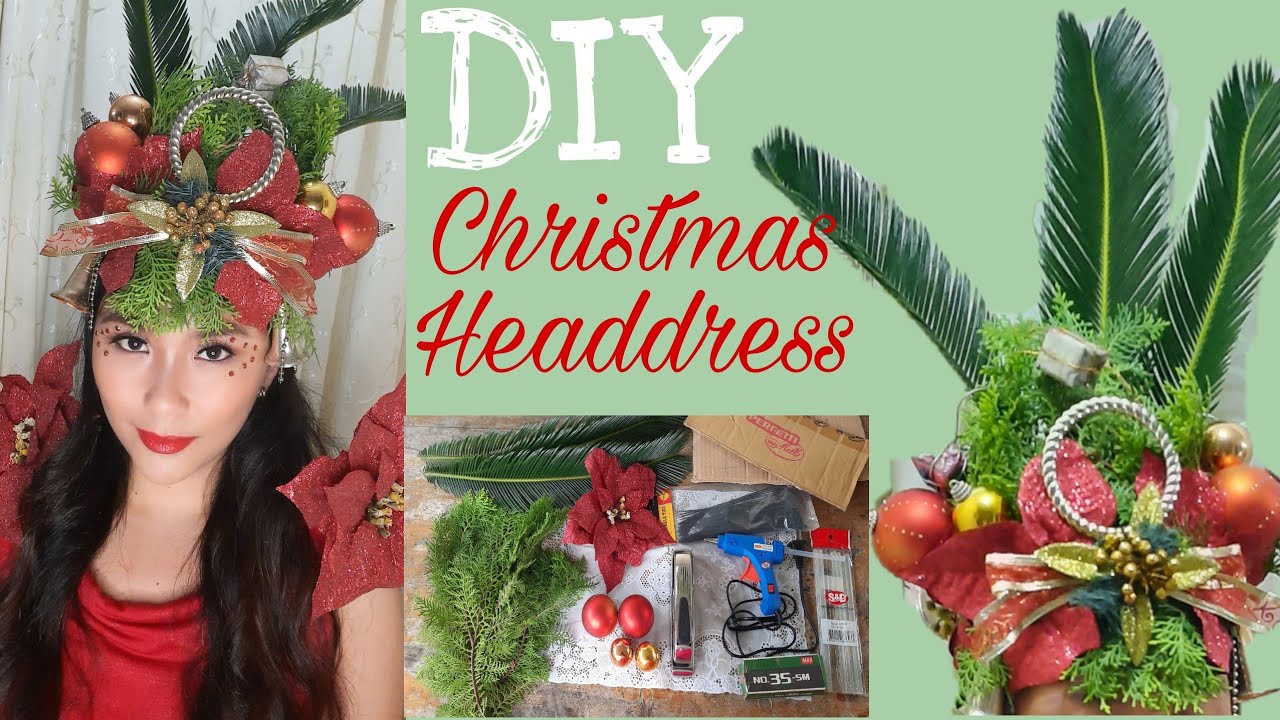 DIY Christmas Headdress - YouTube