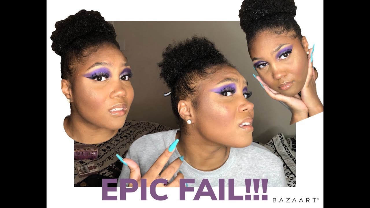 EPIC FAIL!!! | NEW MAKEUP | JAILAH MAQUE' - YouTube