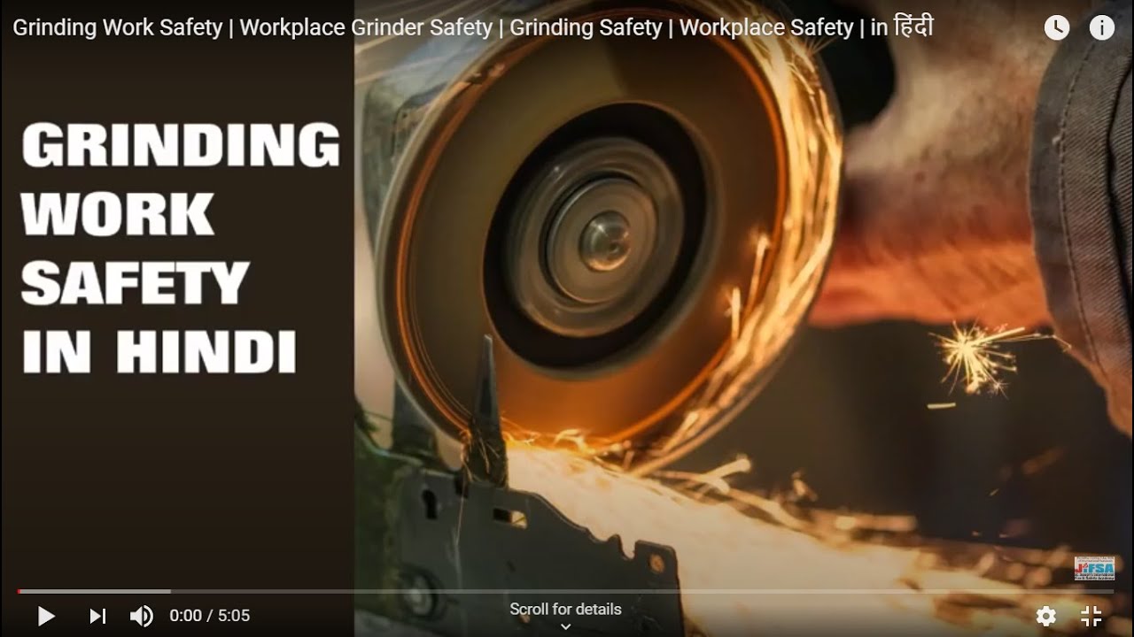Grinding Work Safety | Workplace Grinder Safety | Grinding Safety ...