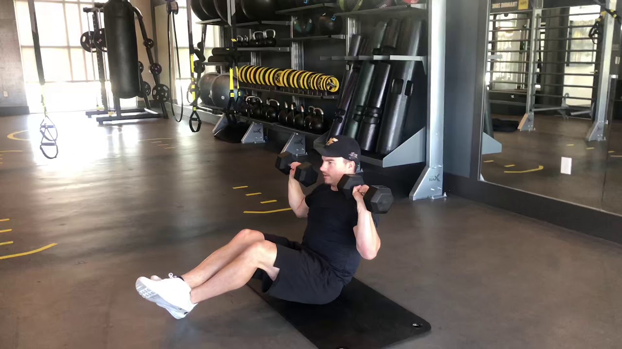 DB V-Sit Press - YouTube