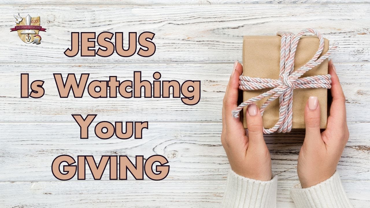 Jesus Is Watching Your Giving - Sermon Only - YouTube