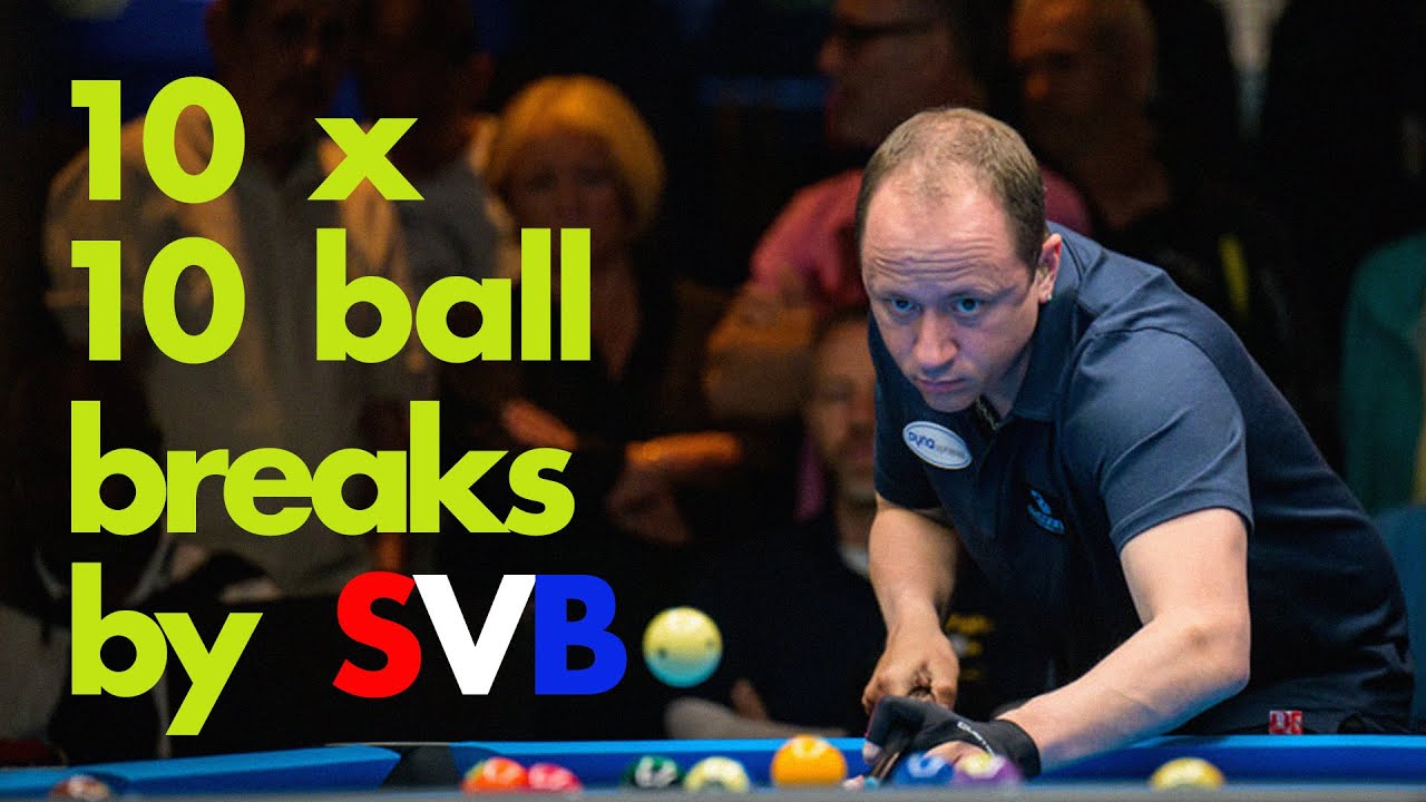 10x Amazing 10 Ball breaks by Shane Van Boening - YouTube