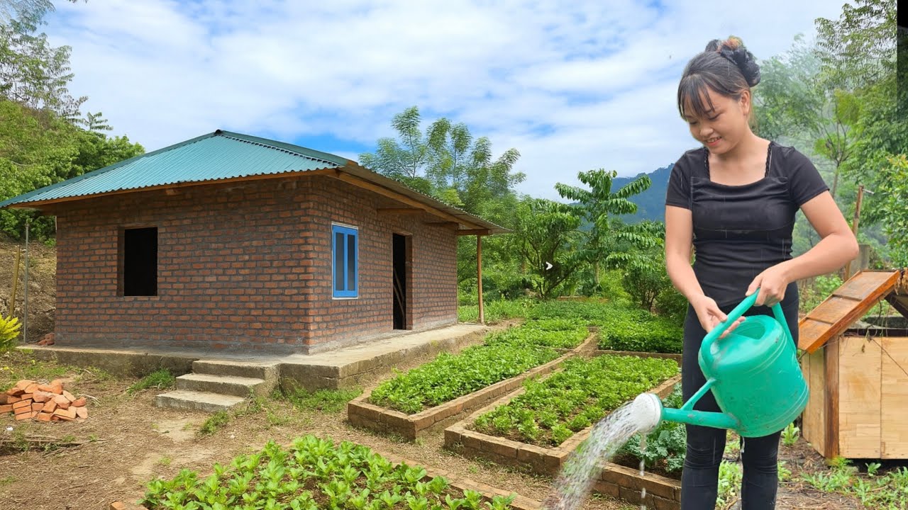 Goodbye city life, Go to the forest to grow vegetables, Raise fish ...