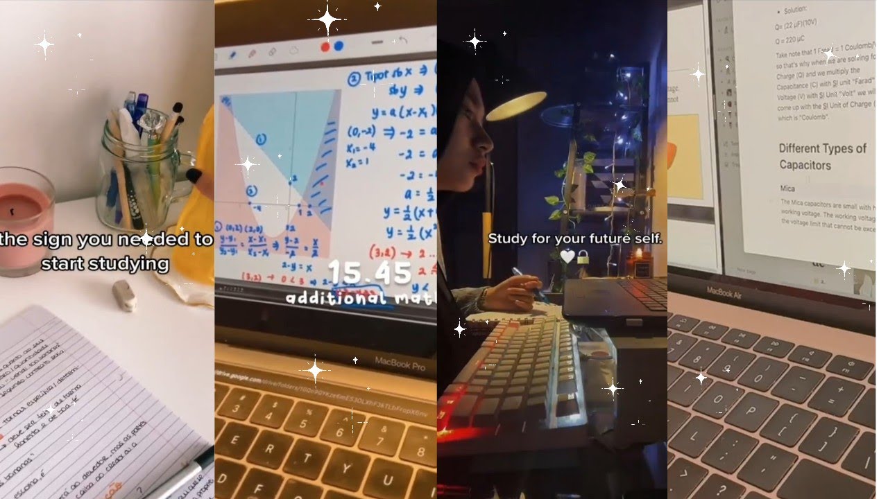 STUDYTOK (TikTok compilation) study motivation, study tips, aesthetic ...