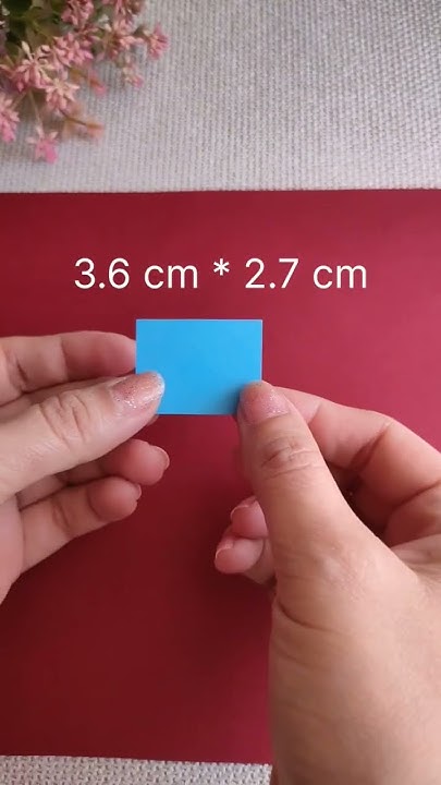 3D Origami Units Tutorial - How to make a triangular origami unit - DIY ...