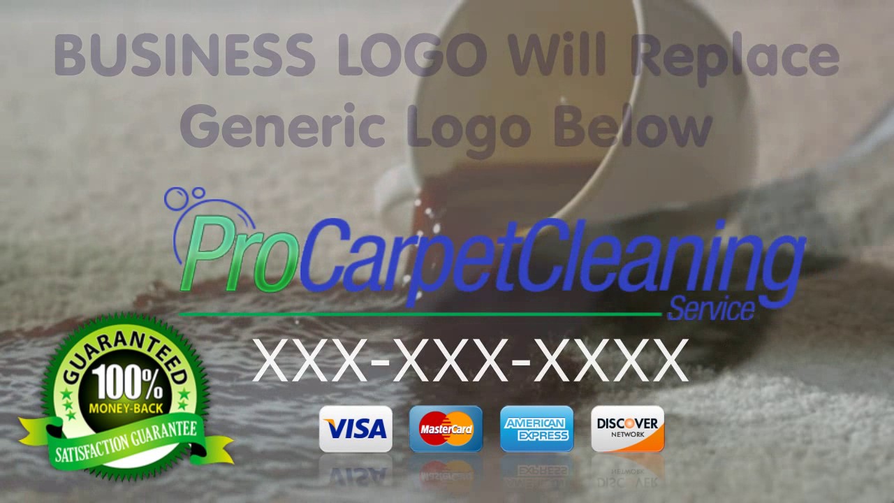 Professional Carpet Cleaning Generic Web Commercial - YouTube