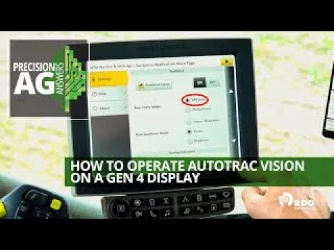 How to Operate AutoTrac Vision on a Gen4 Display - YouTube