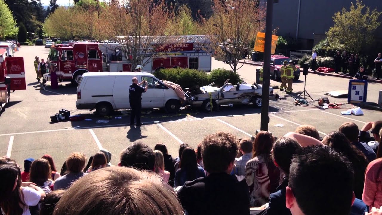 Bothell High School DUI Assembly - YouTube