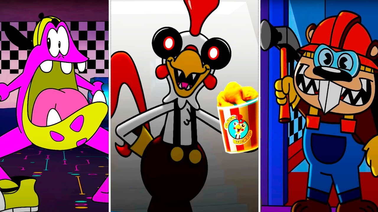 CLUCKY'S Monsters Are SO AWESOME! - CLUCKY'S Takes Over GAMETOONS ...