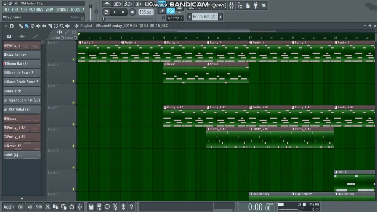 How to lay down your beat in less than 3 minutes (Free Trap beat prod ...