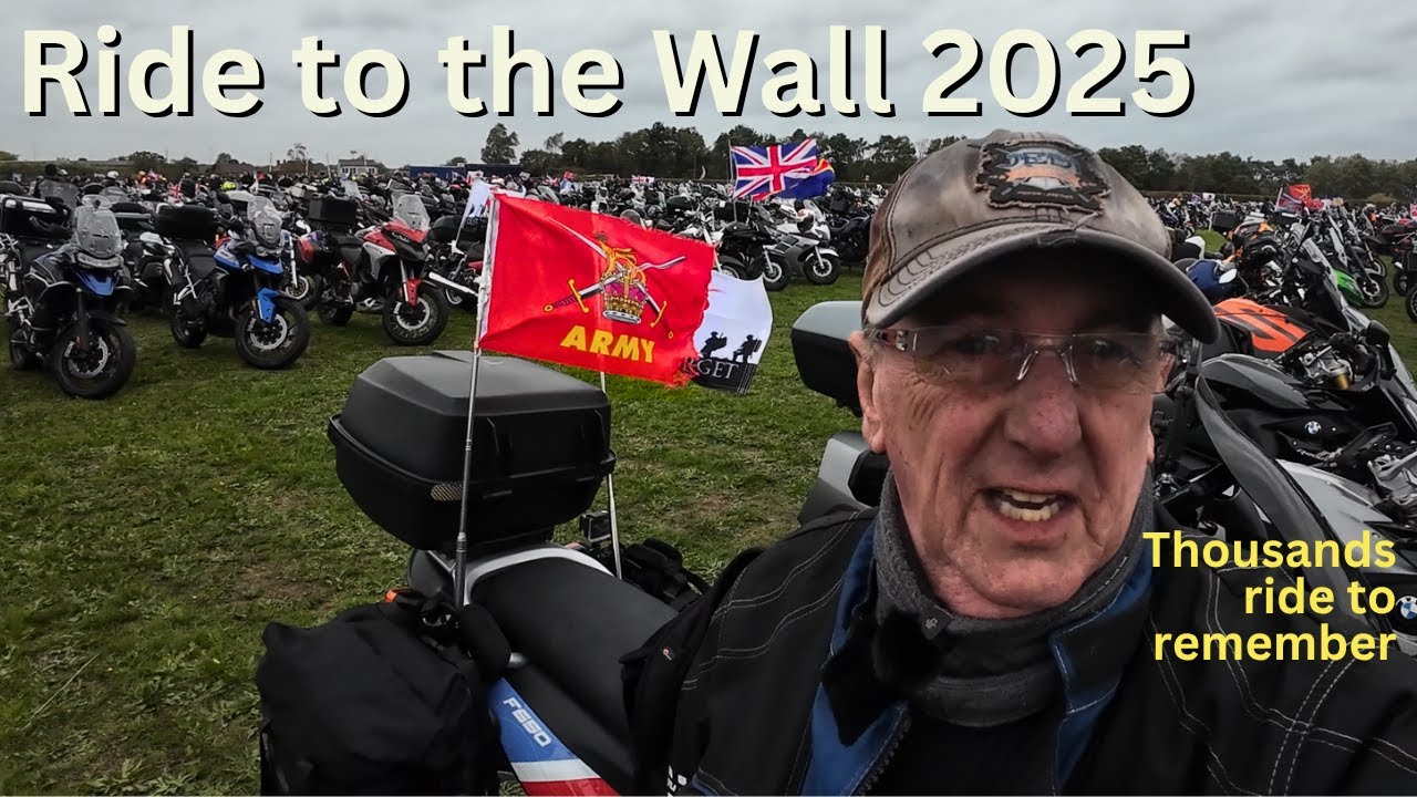 Ride to the Wall 2025 | Thousands of Bikers Honour the Fallen - YouTube