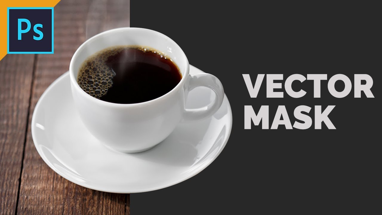 COMO USAR A VECTOR MASK | PHOTOSHOP - YouTube