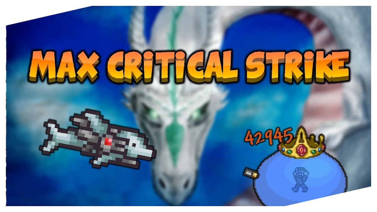 Terraria Max Critical Strike Chance 1.3.4 (Insane damage) - YouTube