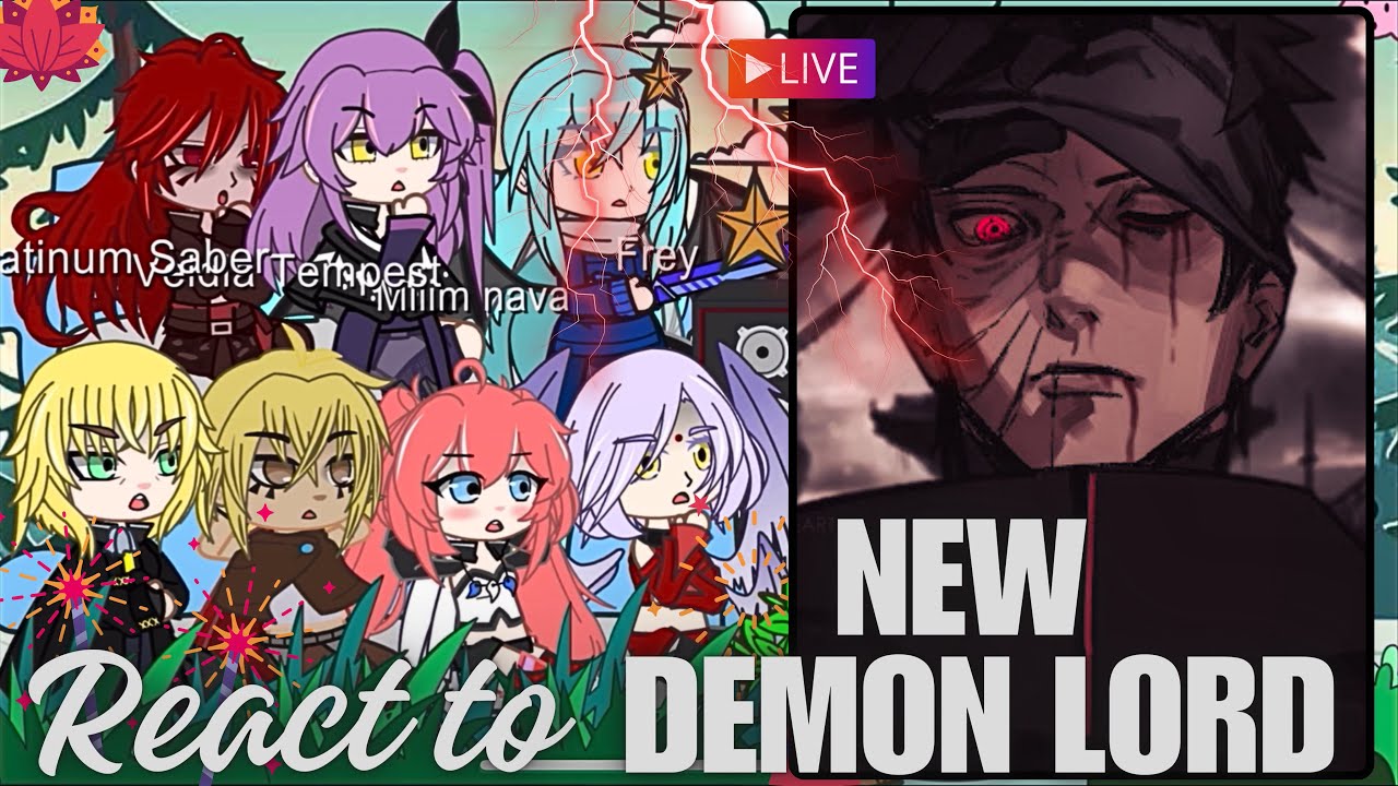 Rimuru Tempest react to Obito uchiha as New Demon lord | naruto ...