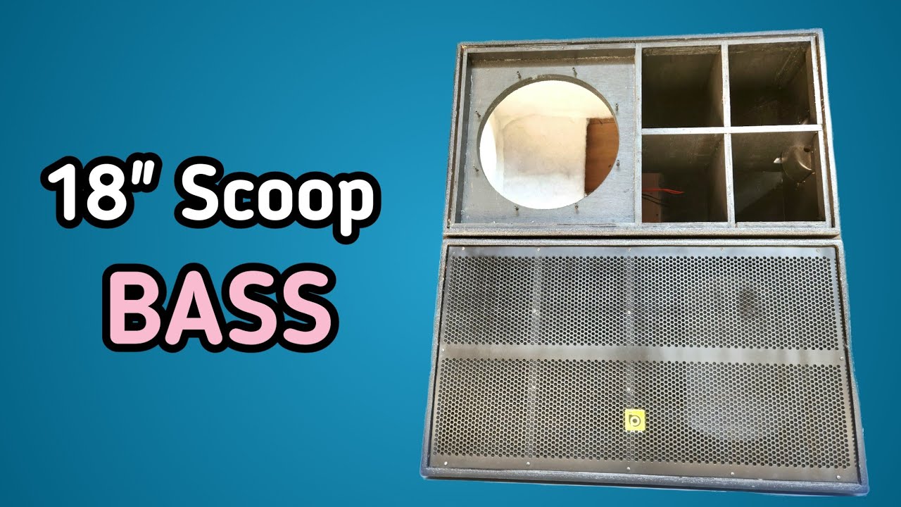 18" Scoop bass | 18" Front Scoop - YouTube