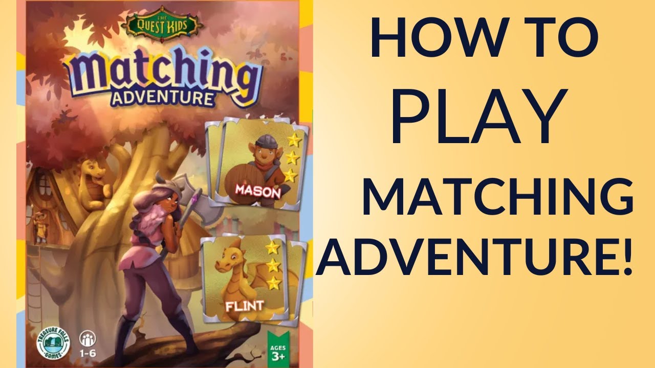 How To Play The Quest Kids Matching Game - YouTube