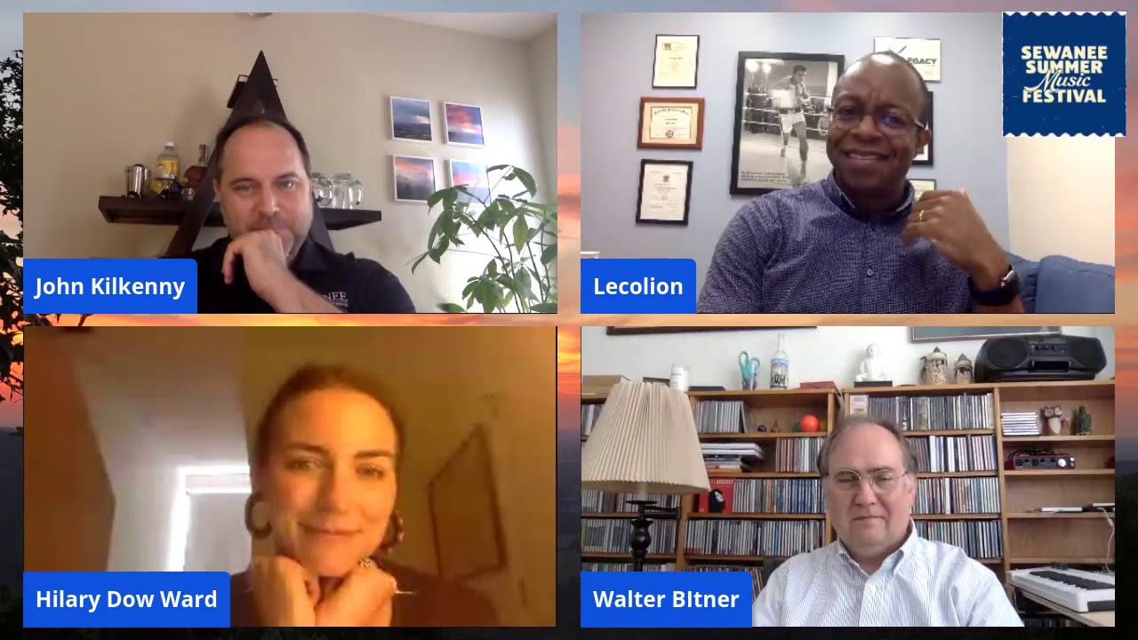 Lecolion Washington and Walter Bitner, arts education and community ...