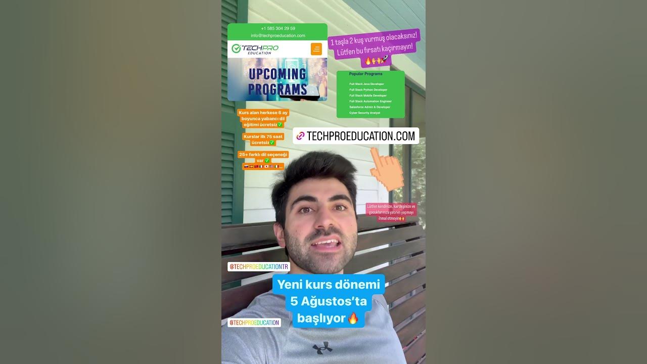 #itcourses #techproeducation #kodlama #java - YouTube