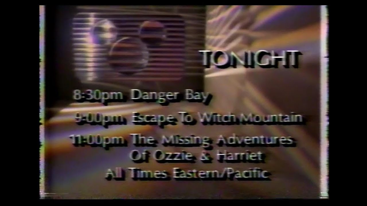 The Disney Channel promos (May 25, 1988) - YouTube