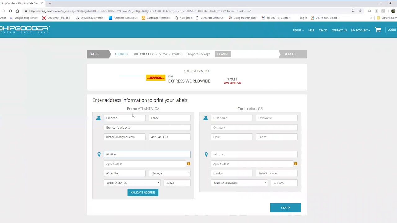 Shipgooder Walk Through - YouTube