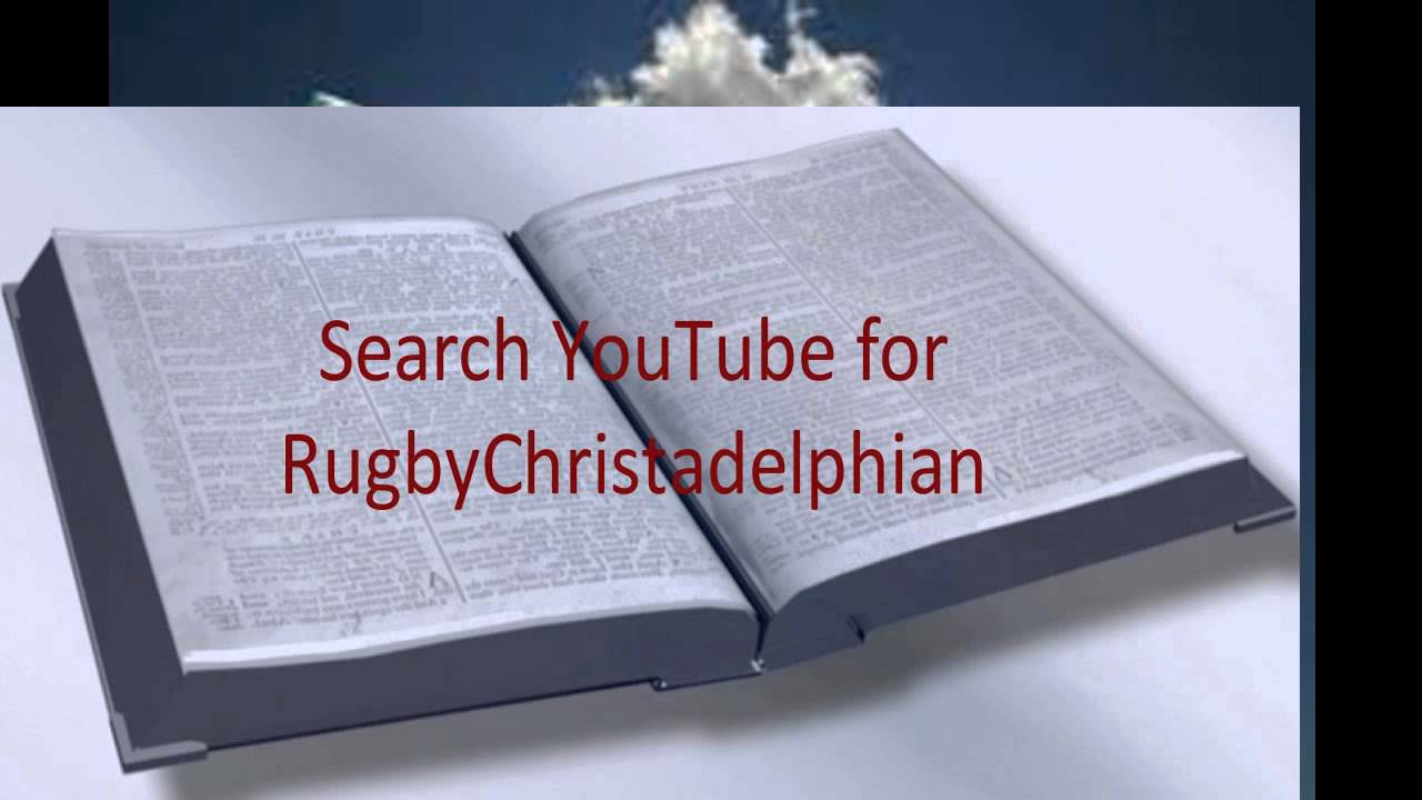 A Defiled Conscience - Mr Steve Davis Christadelphians - YouTube