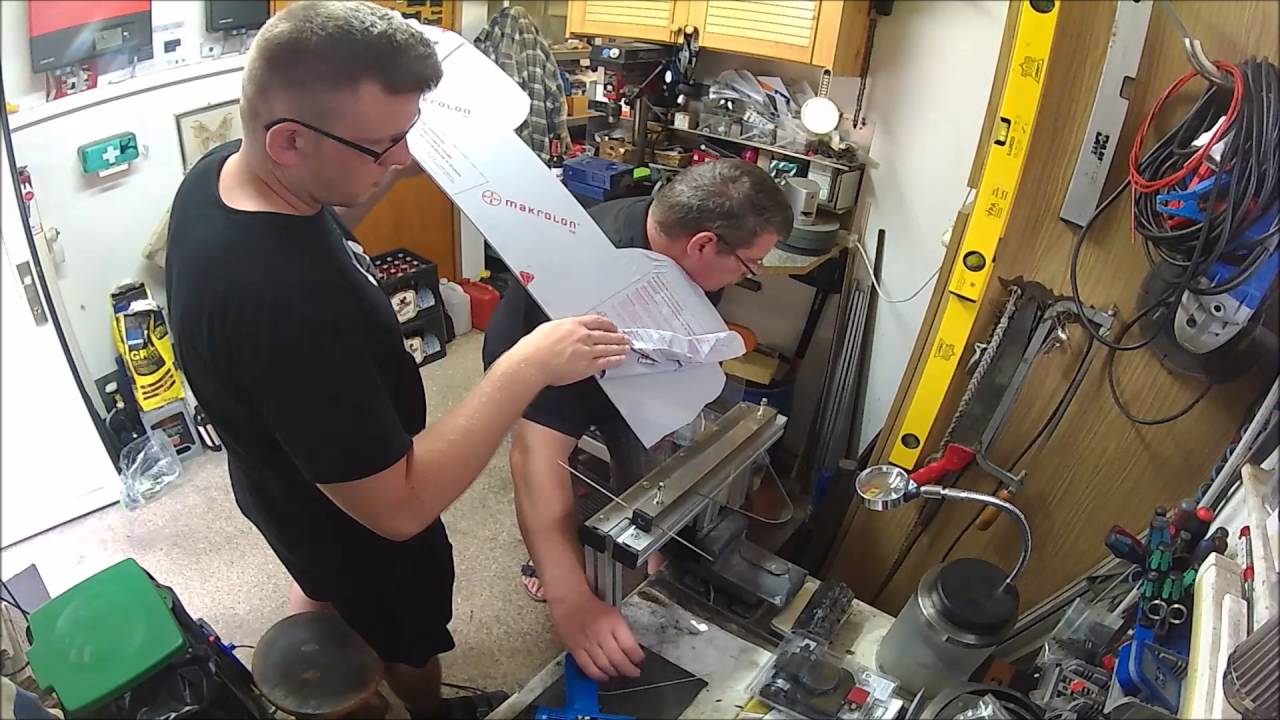 Makrolon AR biegen - YouTube