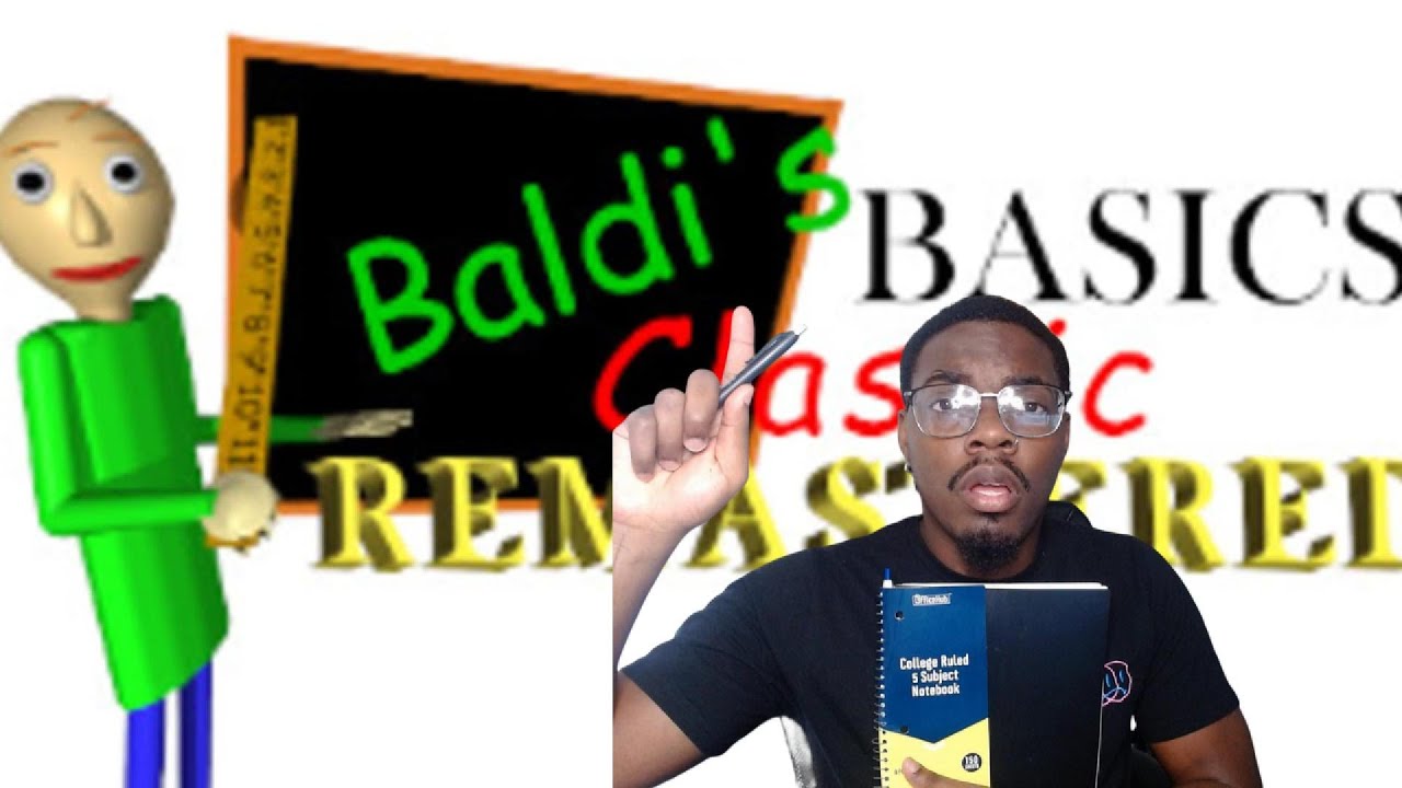 I hate math!!! Baldi's Basics - YouTube