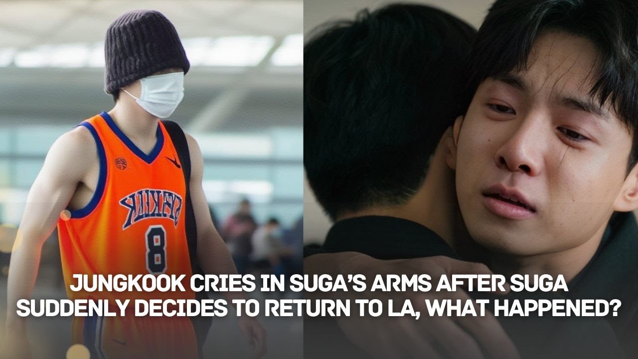 Jungkook Cries in Suga’s Arms After Suga Suddenly Decides to Return to ...