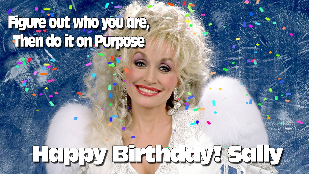 Happy Birthday! Sally - YouTube