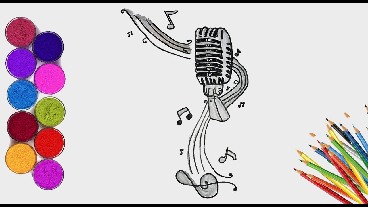 Music Singing Art #pencildrawings #handmade #drawing #art #Dora #cute # ...