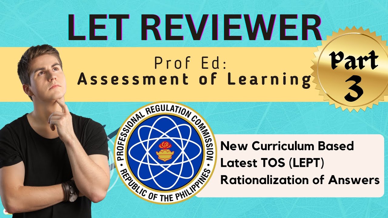 LET Reviewer 2024 - Prof Ed: Assessment of Learning Part 3 - YouTube
