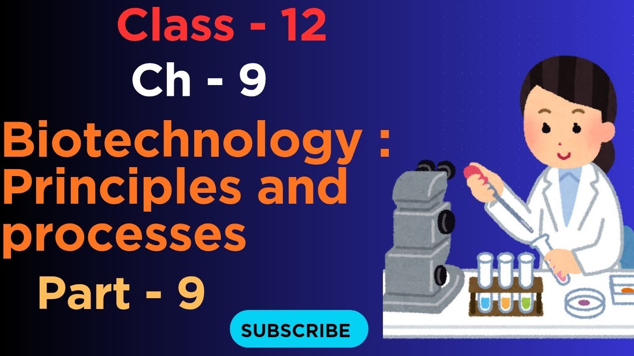Ncert Biology / Class - 12 / Ch - 9 / Biotechnology : Principles and ...