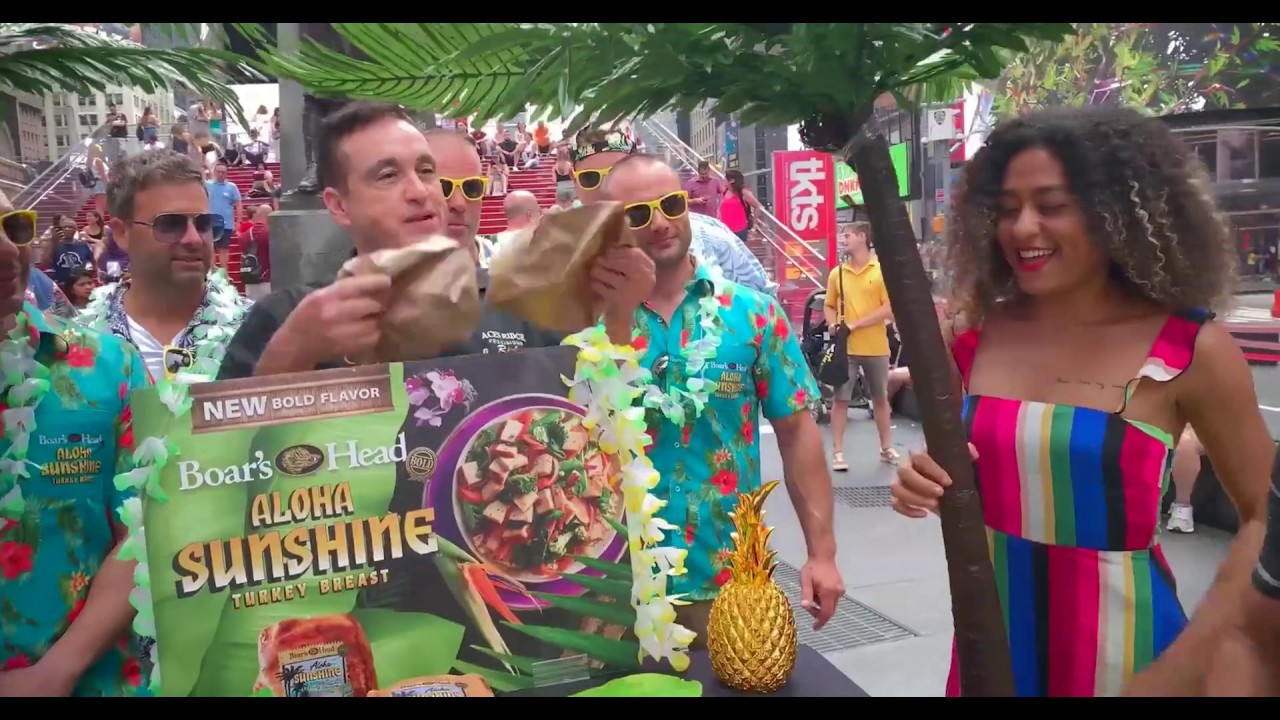 Boar's Head Aloha Turkey NYC Promo - YouTube