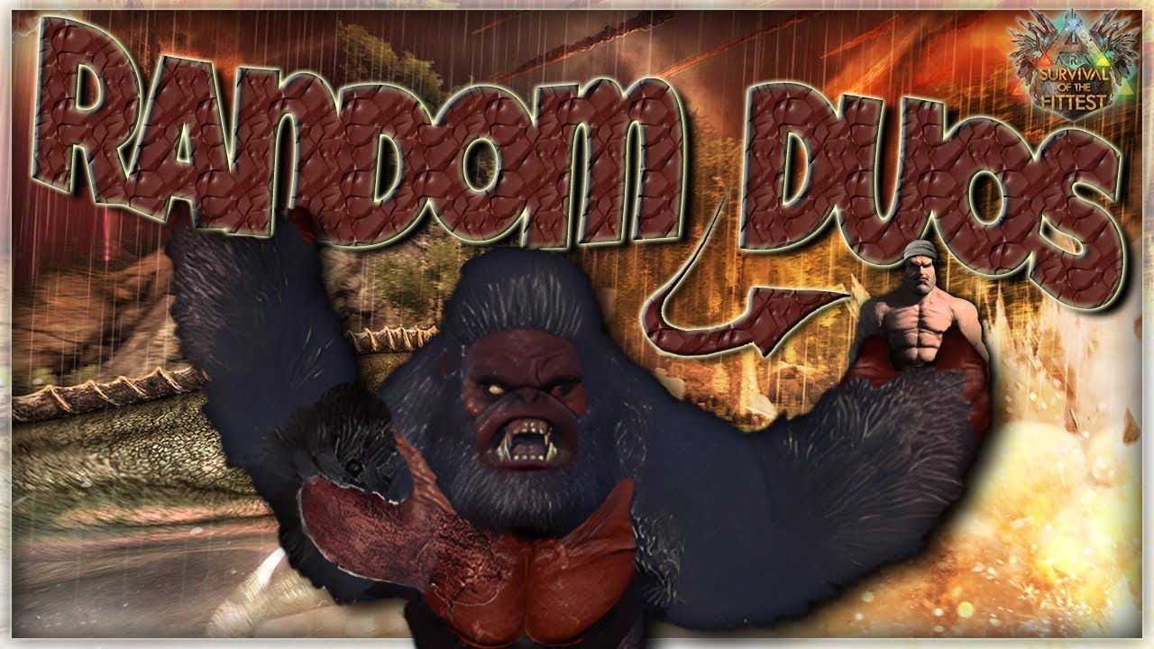 I tamed the MEGAPITHICUS with a RANDOM duo in ARK: Survival of The ...
